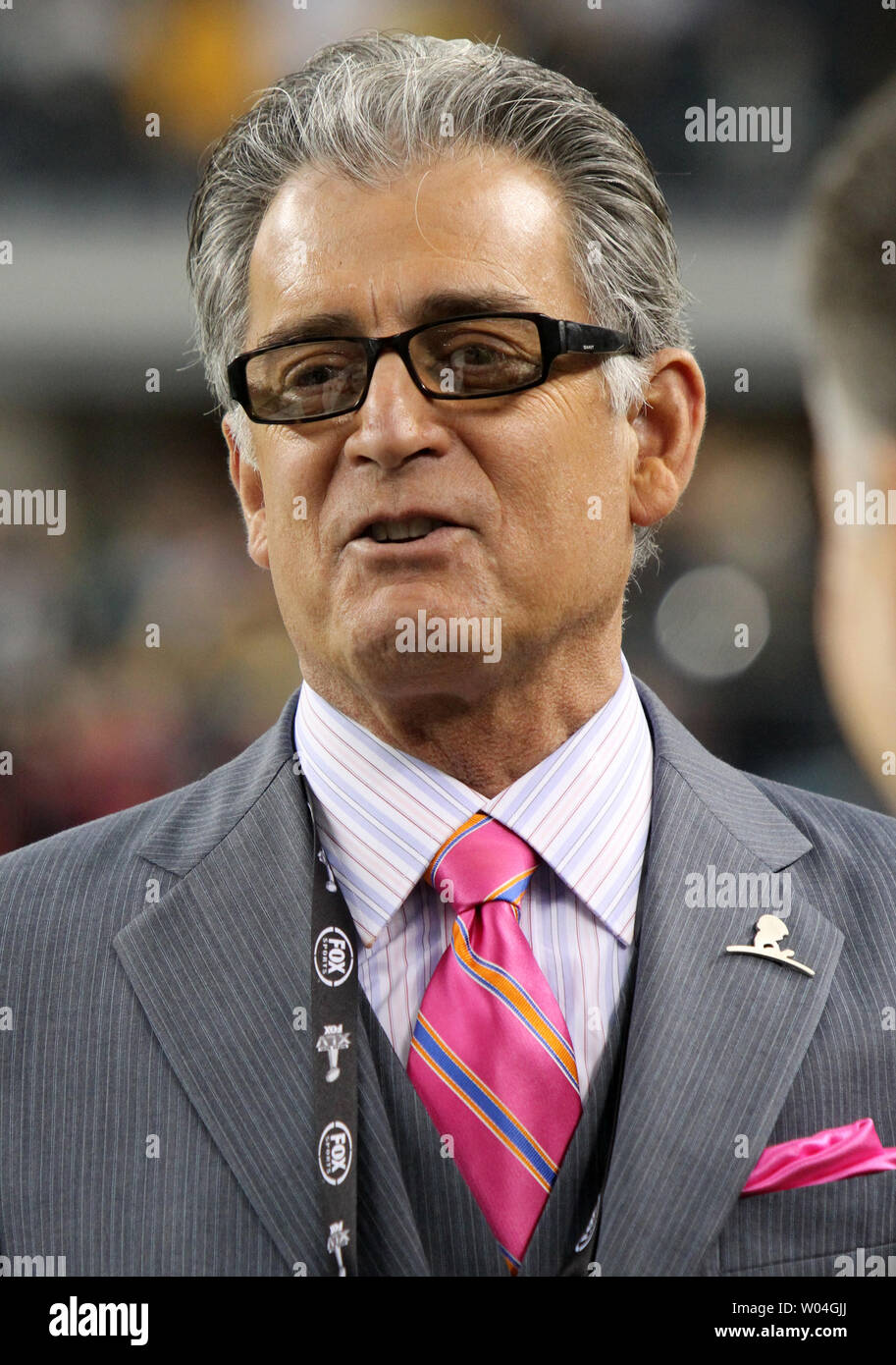 Former Vice President of NFL Officiating Mike Pereira arrives on the ...