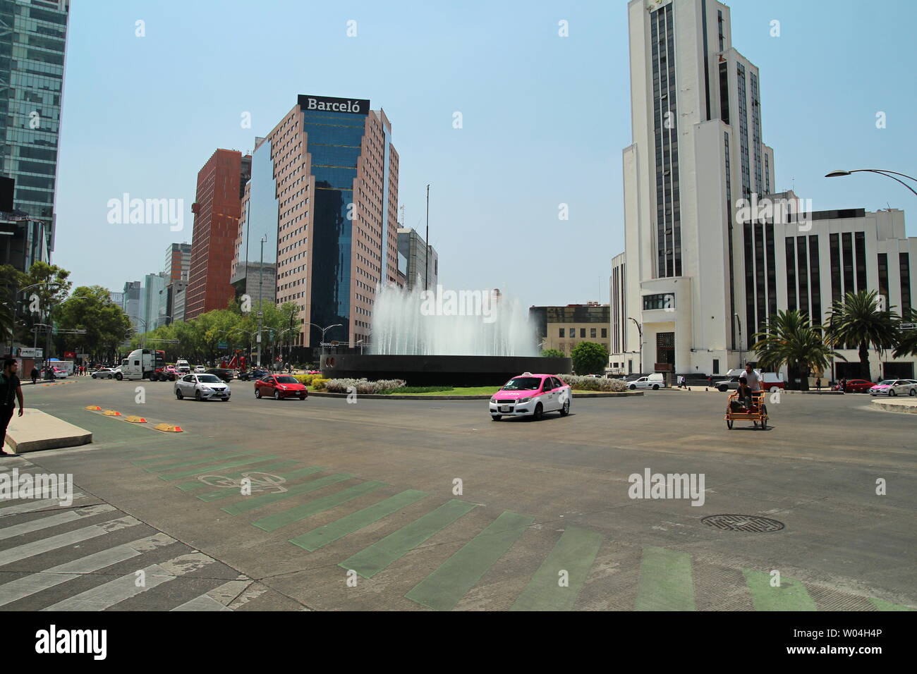 Modern architecture in Mexico city Stock Photo - Alamy