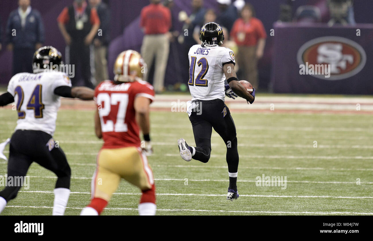 Jacoby Jones Ravens Super Bowl