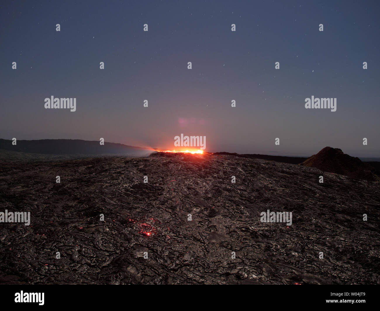 Erta ale eruption hi-res stock photography and images - Alamy