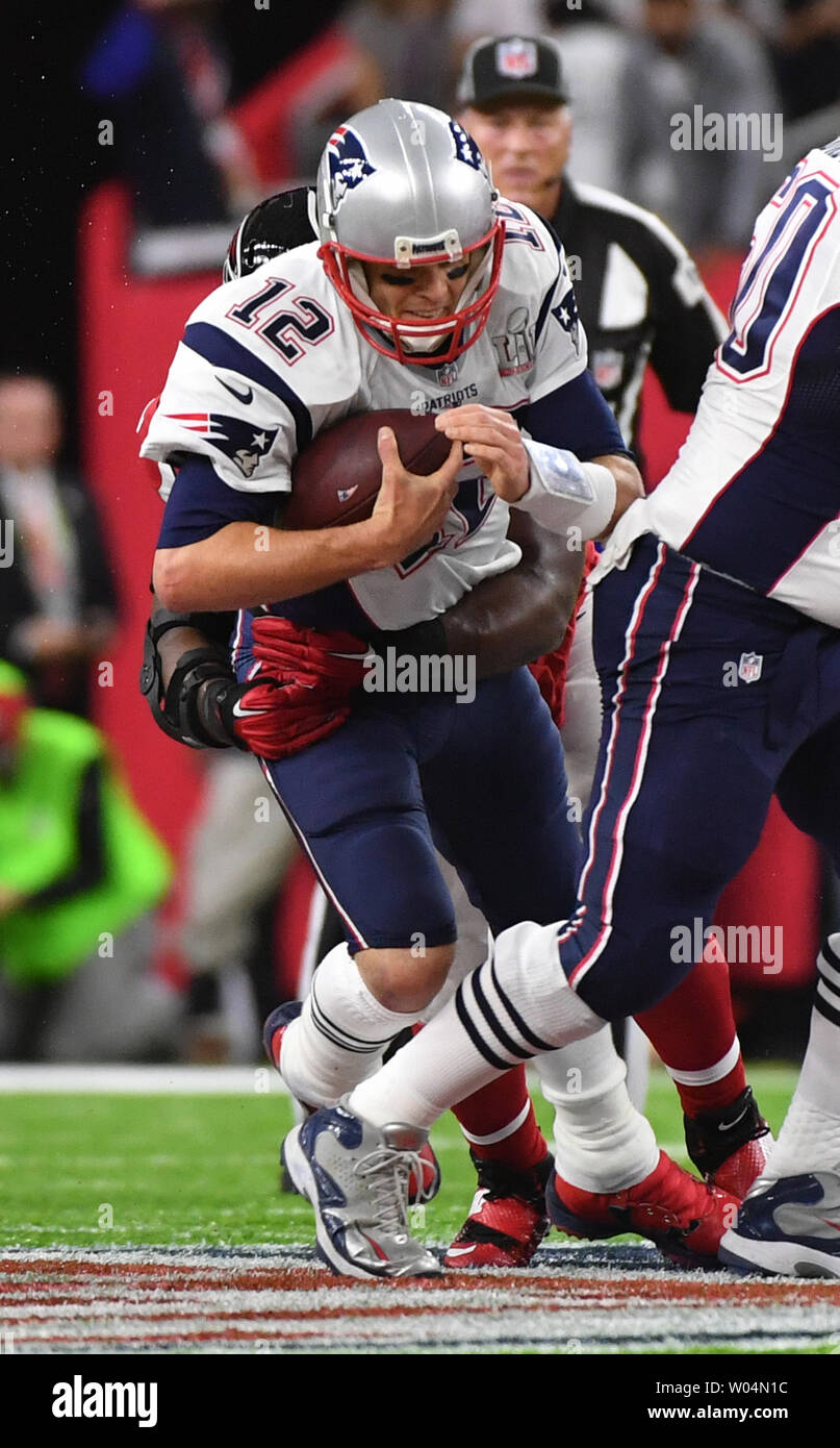 Tom Brady Sacked Falcons