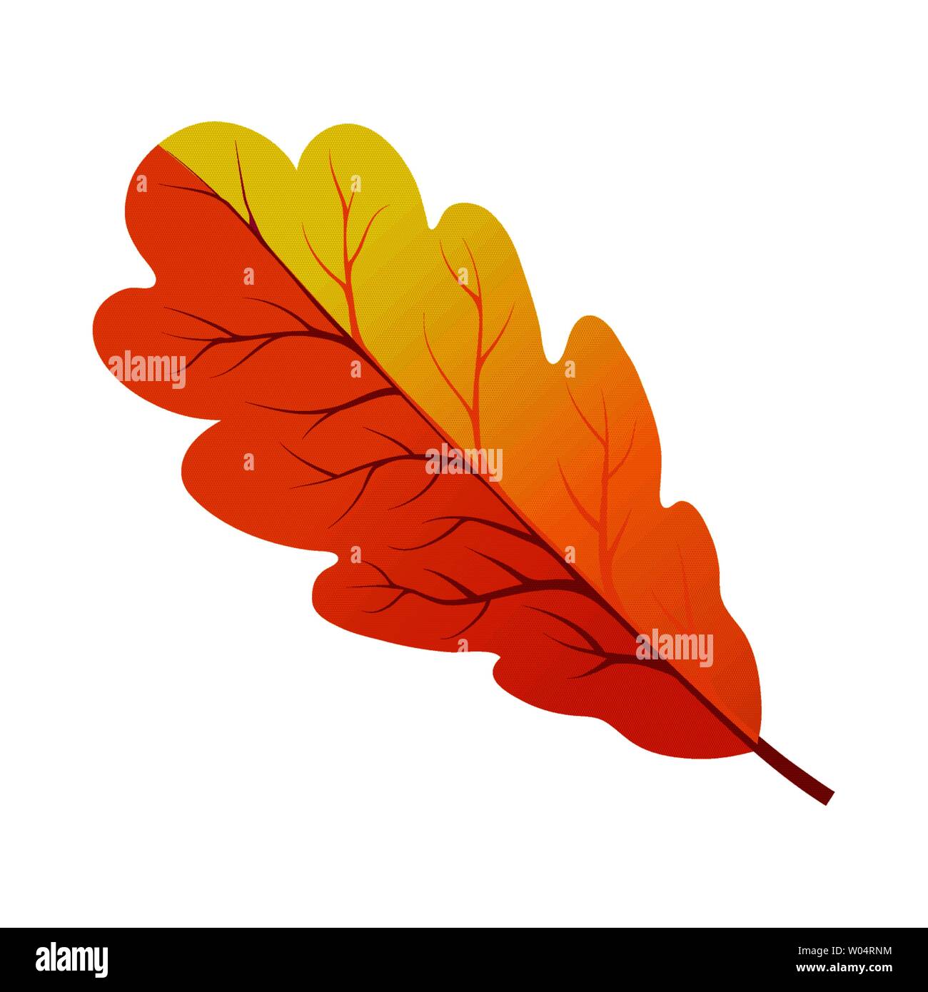 Autumn Tree Leaf. Fall Collection. Vector illustration Stock Vector ...