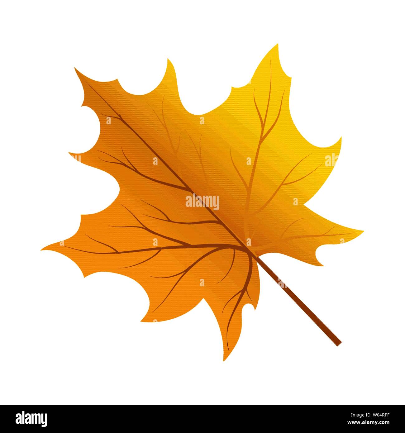 Autumn Tree Leaf. Fall Collection. Vector illustration Stock Vector ...