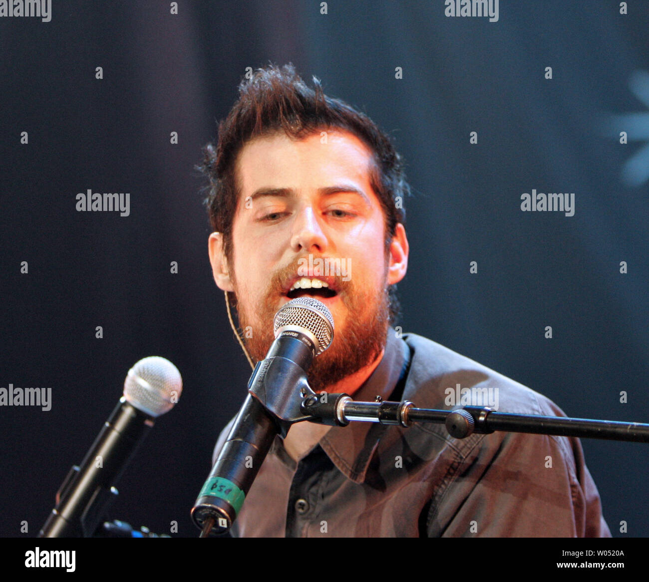 Andrew McMahon of Jack's Mannequin performs in concert at the ipayOne ...