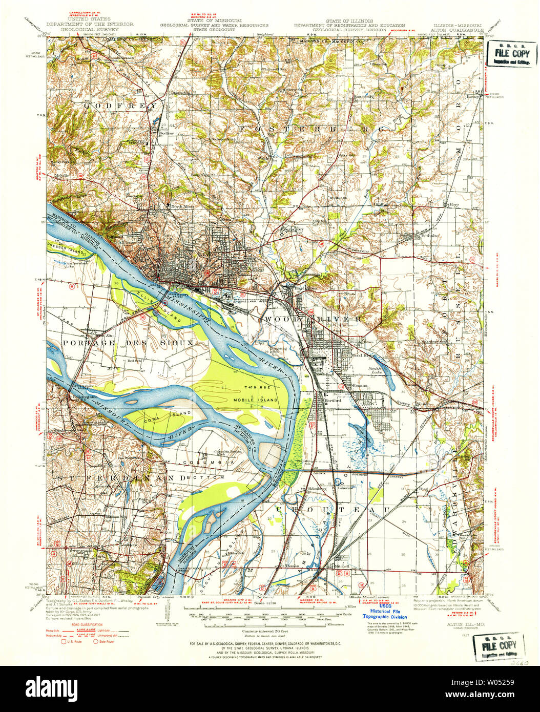 Alton illinois map hi-res stock photography and images - Alamy