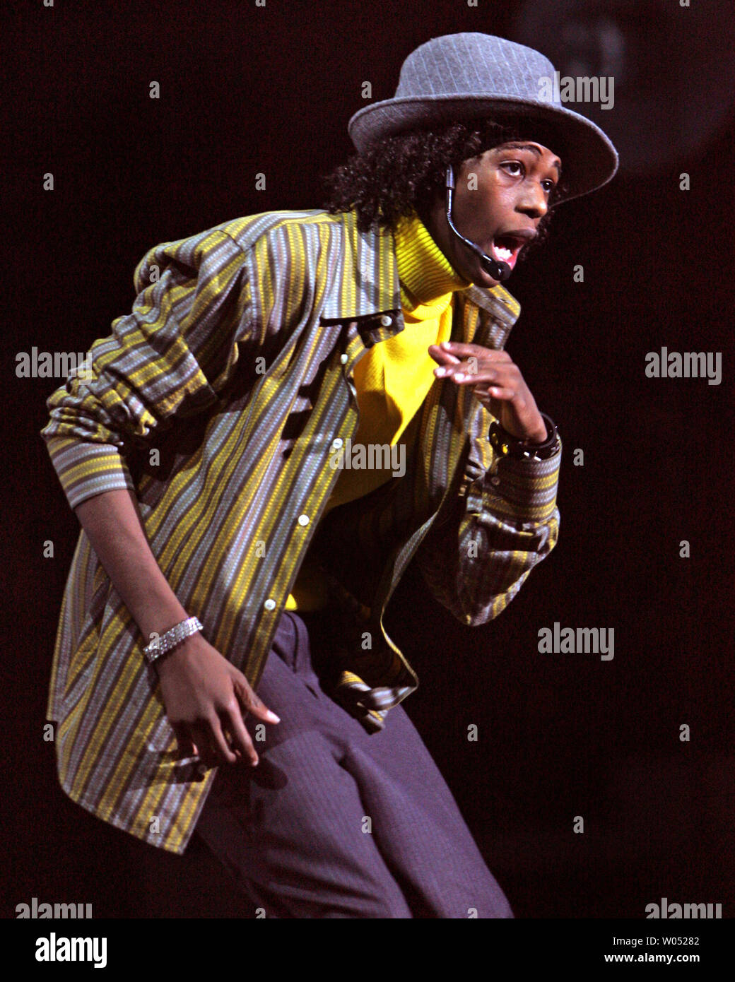 Taylor McKinney of the group T-Squad appears in concert at the ipayOne ...