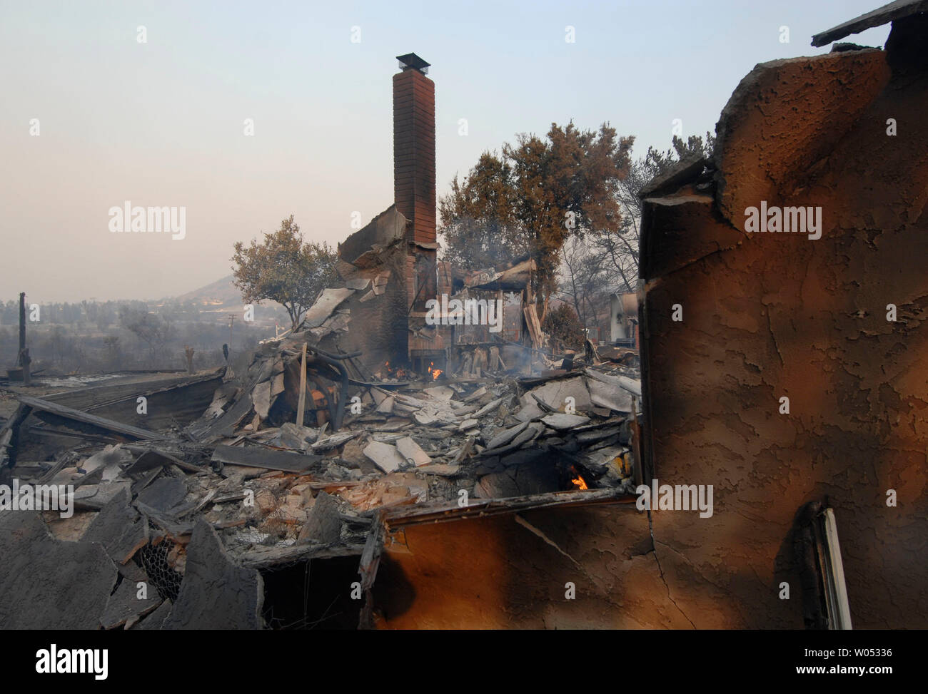 Witch Creek Fire Map Escondido