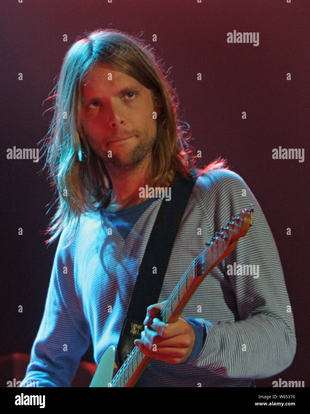James Valentine of Maroon 5 performs in concert at San Diego State ...