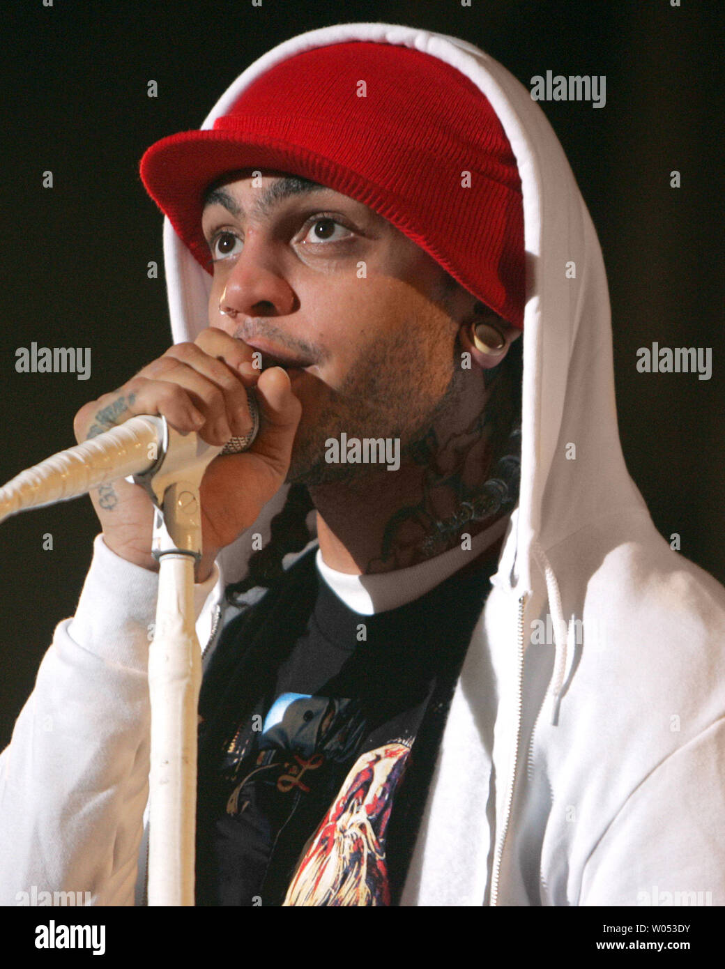 Travis McCoy of Gym Class Heroes performs in concert at the San Diego ...