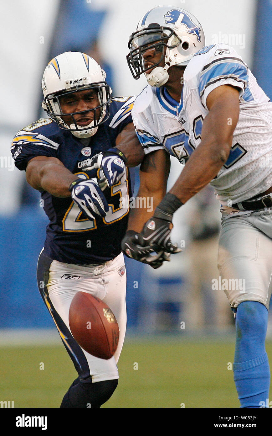 Quentin johnson chargers hi-res stock photography and images - Alamy