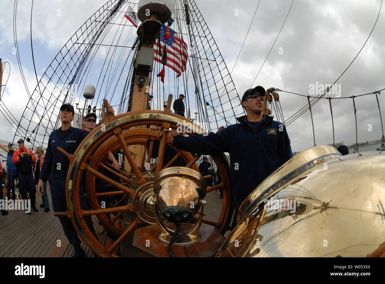 Officers helm hi-res stock photography and images - Alamy