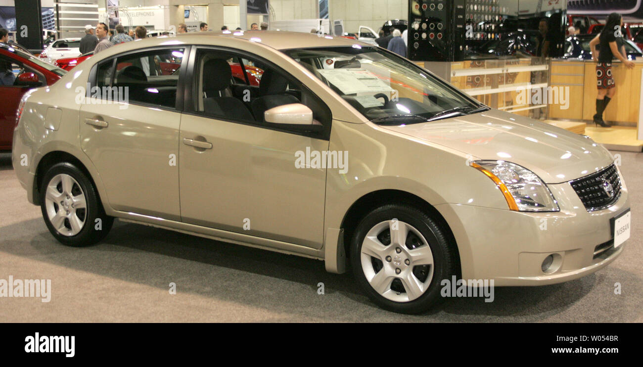 A Nissan Sentra 2.0 is on display at the 2009 San Diego International ...