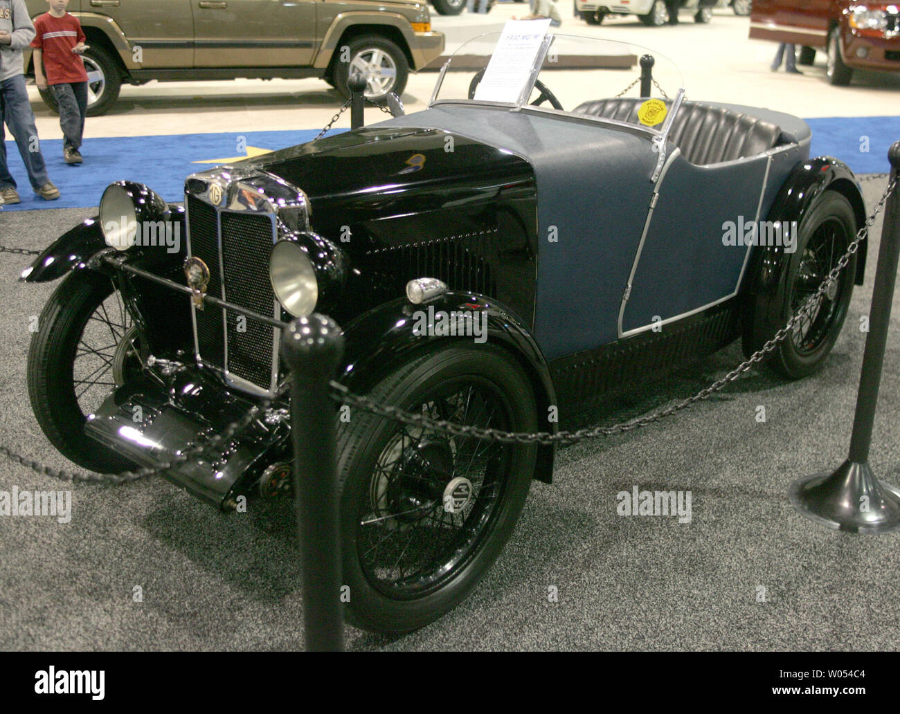 A 1930 MG 'M' Ryan Boat-tailed Speedster is on display at the 2009 San ...
