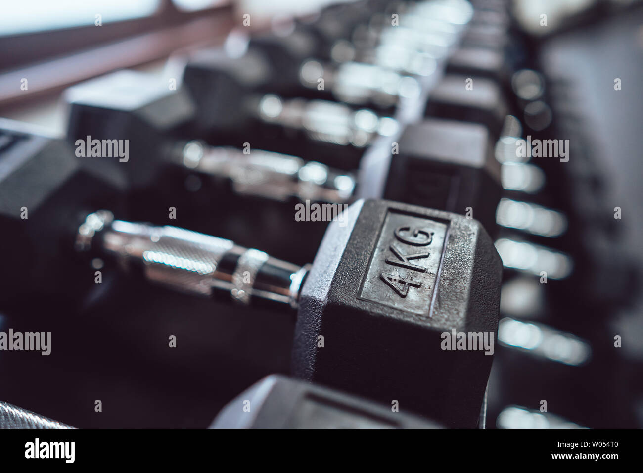 Dumbbell sets hi-res stock photography and images - Alamy