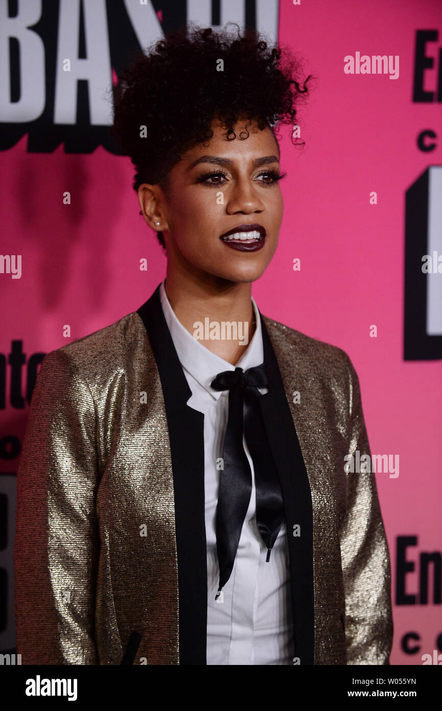 Actress Dominique Tipper attends Entertainment Weekly's Comic-Con Bash ...