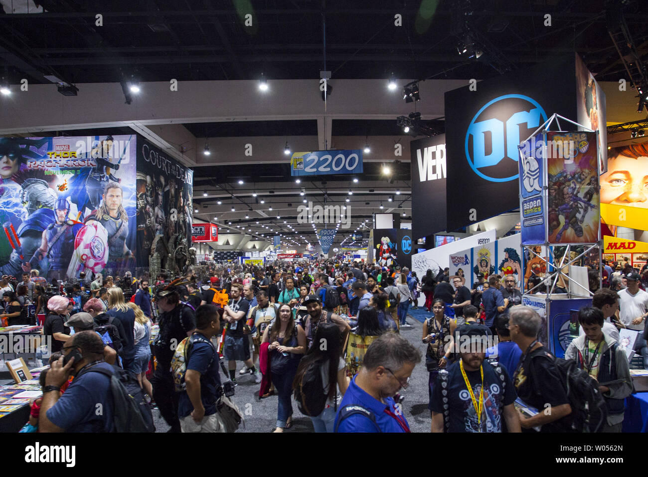Thousands of fans arrive for the annual four-day Comic-Con gathering in ...