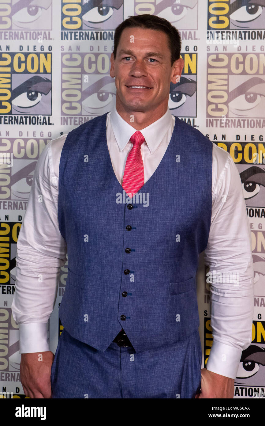Actor John Cena attends the premiere of the sci-fi motion picture ...