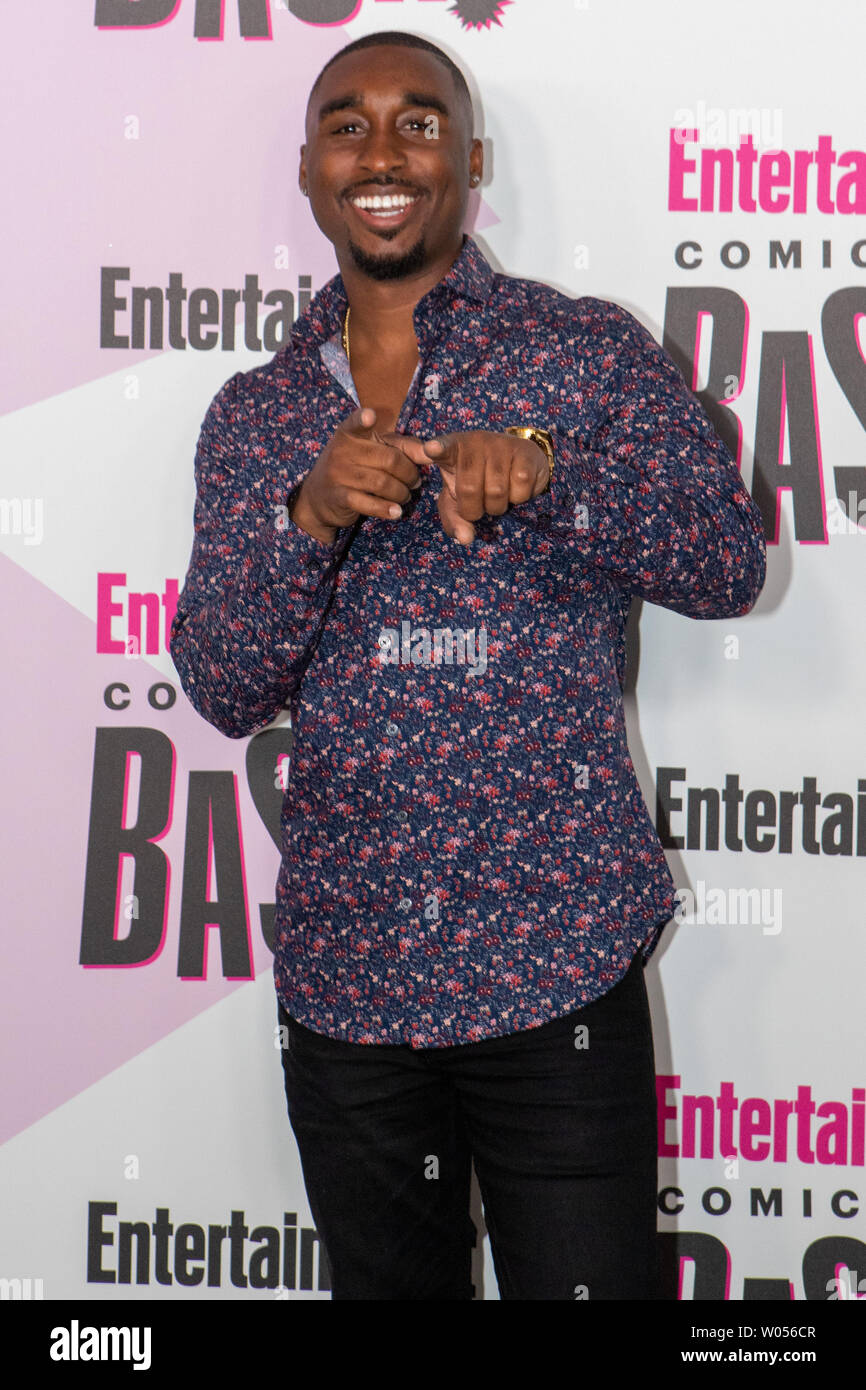 Actor Demetrius Shipp Jr. attends Entertainment Weekly's Comic-Con ...