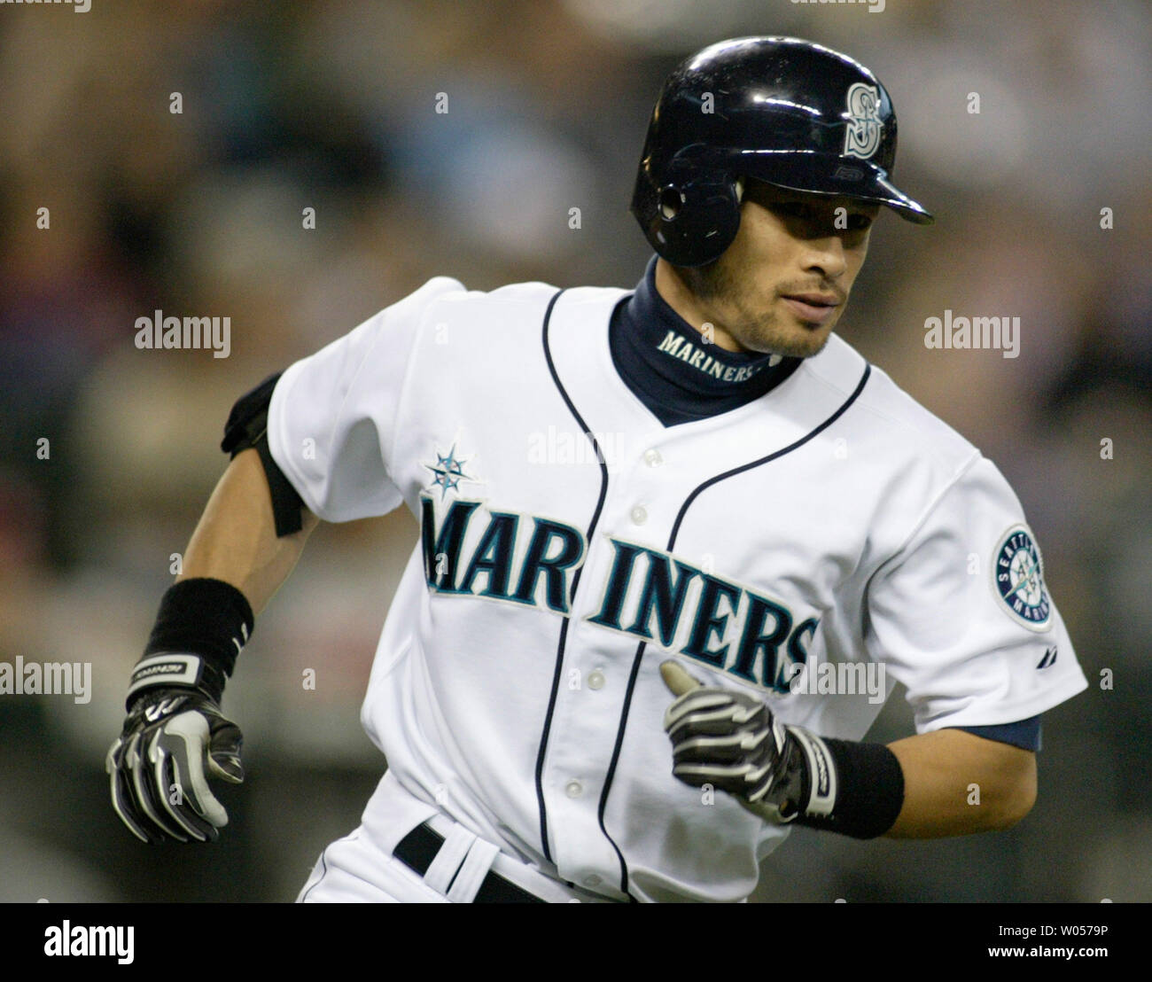 Seattle mariners ichiro suzuki after hi-res stock photography and ...
