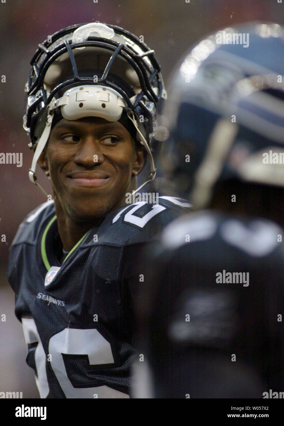 Seattle seahawks safety ken hamlin hi-res stock photography and images ...
