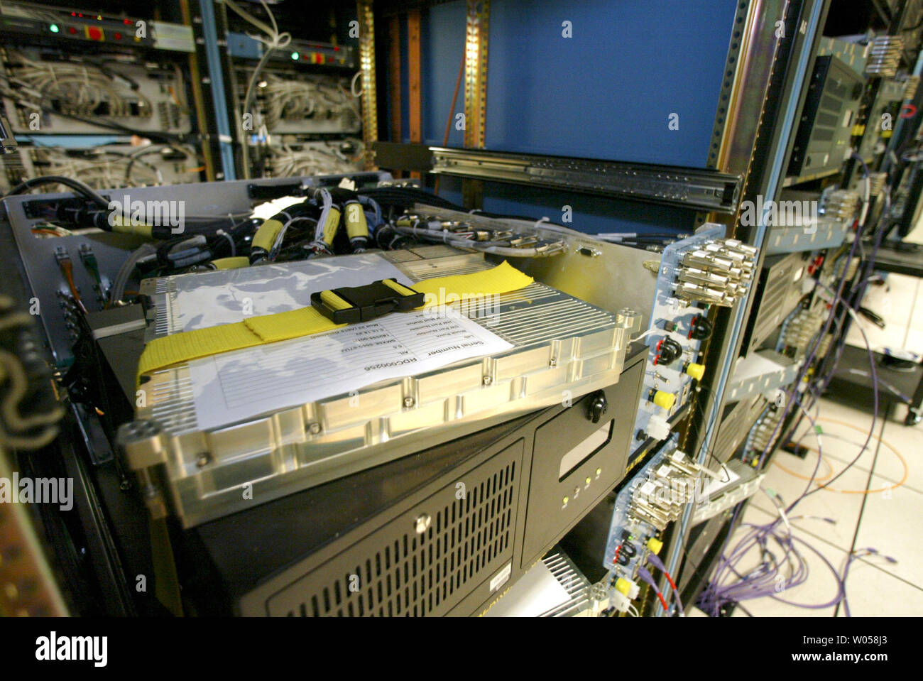 Equipment bays filled with the latest technology in electrical systems ...