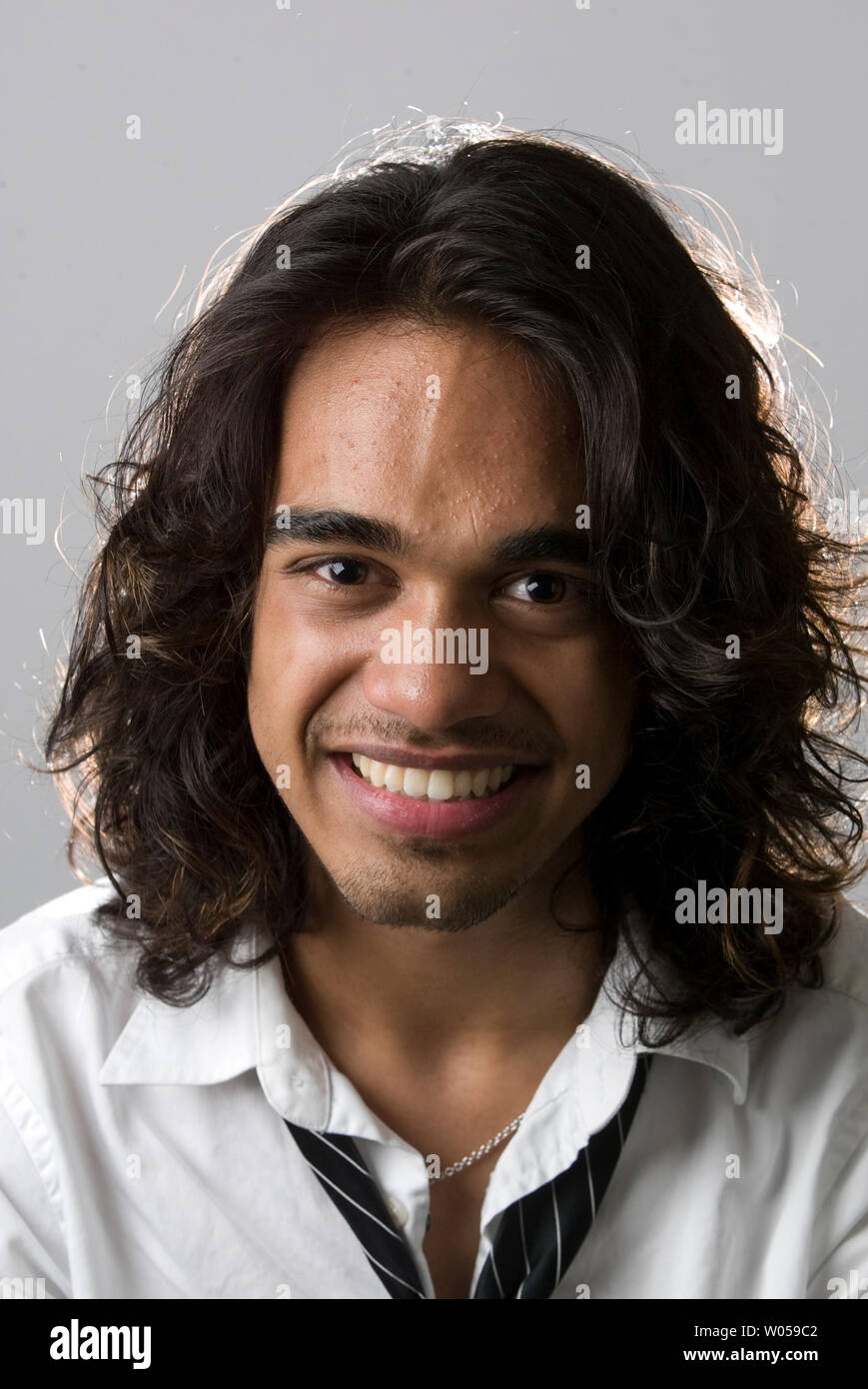 Singer Sanjaya Malakar is photographed in a studio setting on May 18 ...