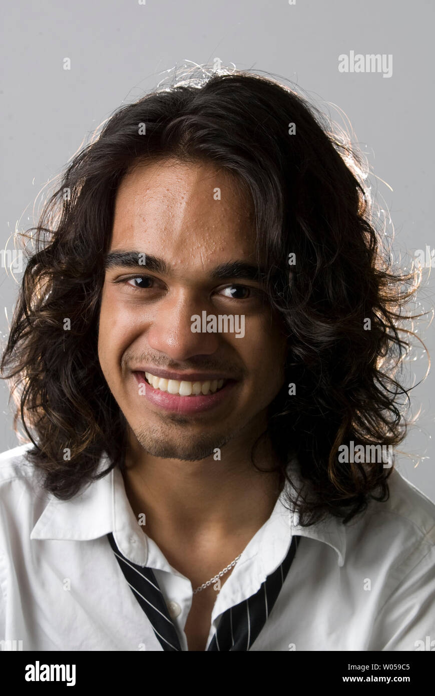 Singer Sanjaya Malakar is photographed in a studio setting on May 18 ...
