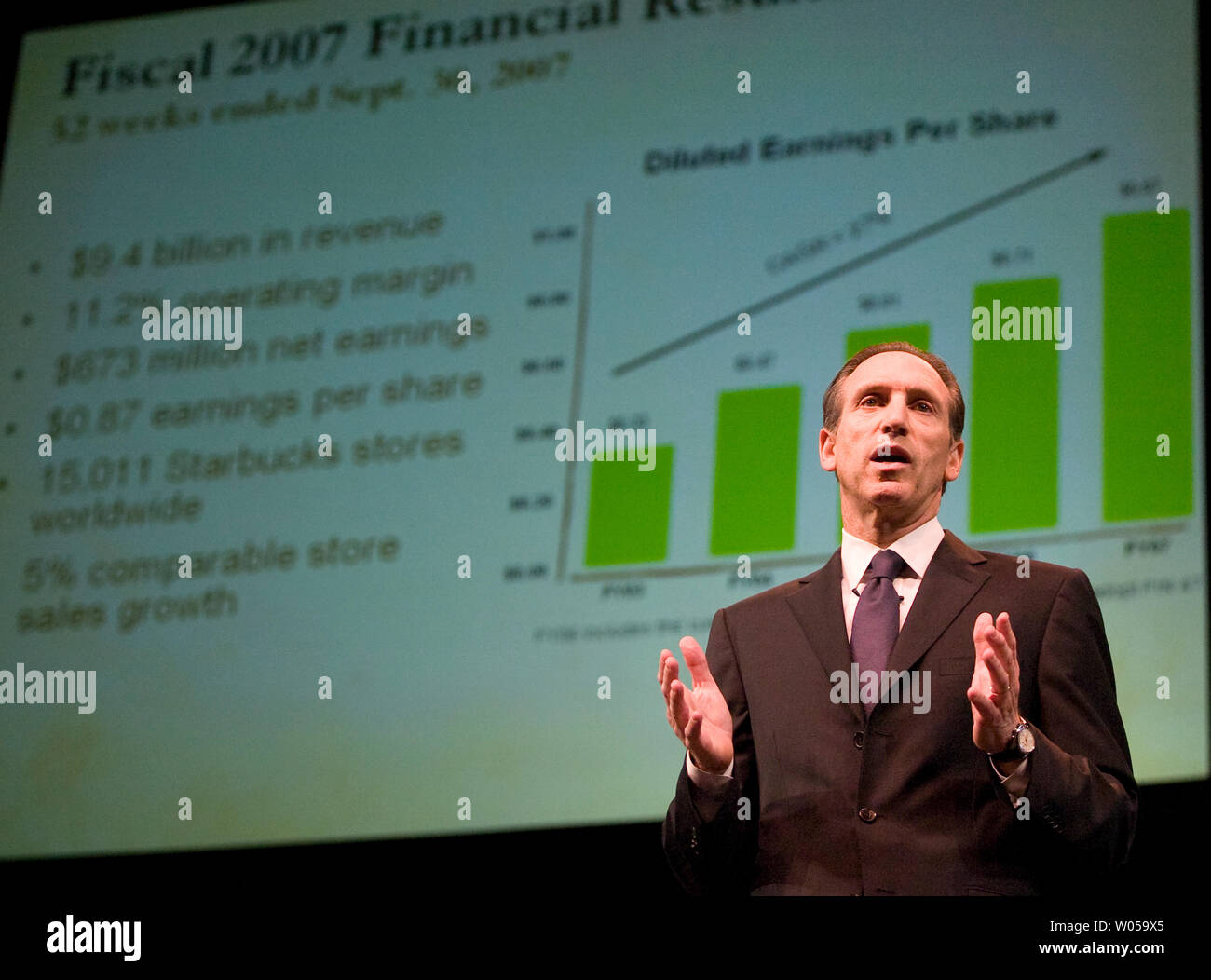 Howard Schultz, chairman, president and CEO of Starbucks, discusses the ...