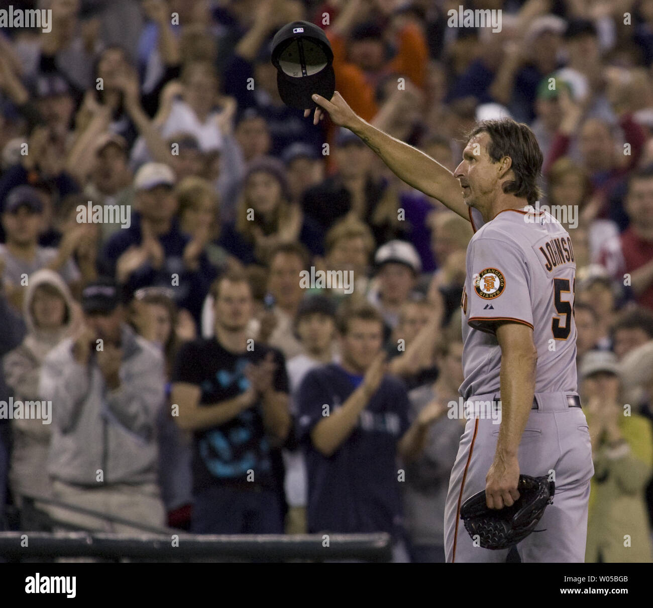 Pitcher randy johnson hi-res stock photography and images - Alamy
