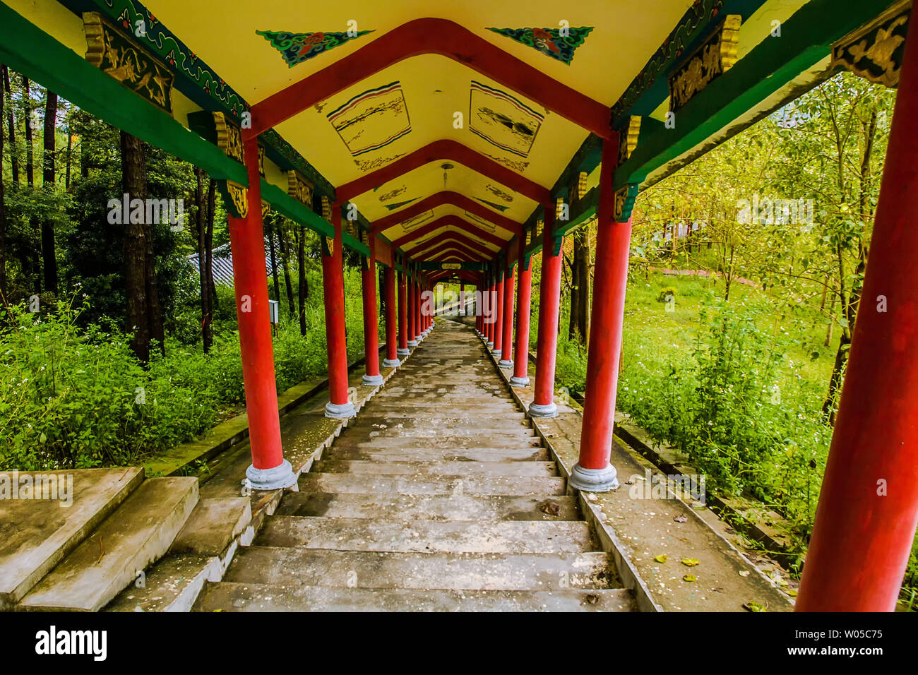 Boro Buddhist Zen Temple Stock Photo - Alamy