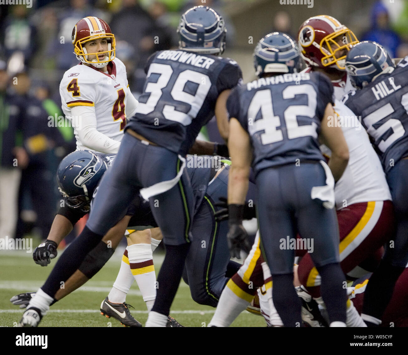 Goal blocked hi-res stock photography and images - Alamy