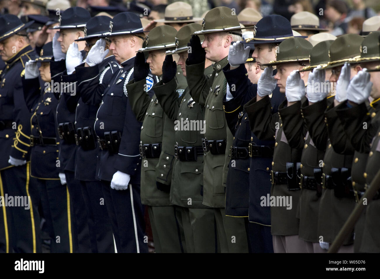 Honor guard set up hi-res stock photography and images - Alamy