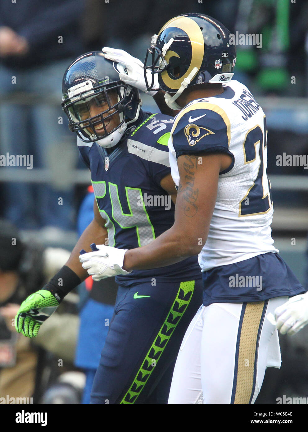 Bobby wagner rams hi-res stock photography and images - Alamy