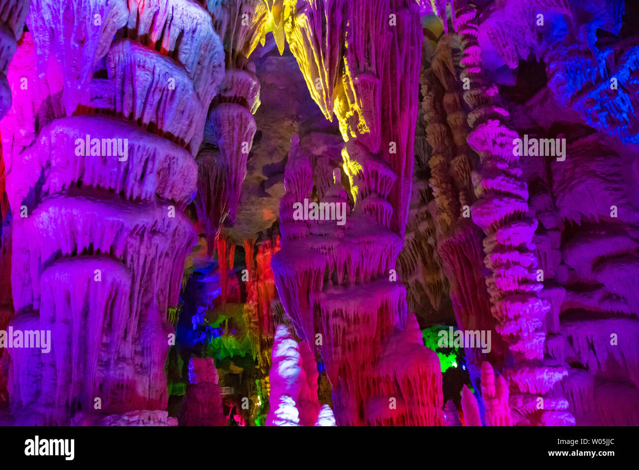 Stalk milk stalagmites rock karst caves hi-res stock photography and ...