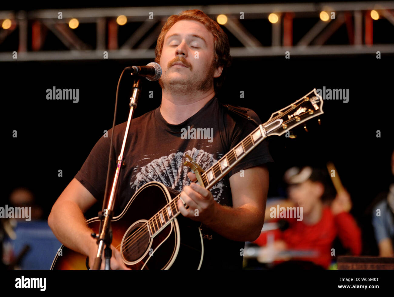 Jim James of My Morning Jacket performs during the 21st annual Bridge ...