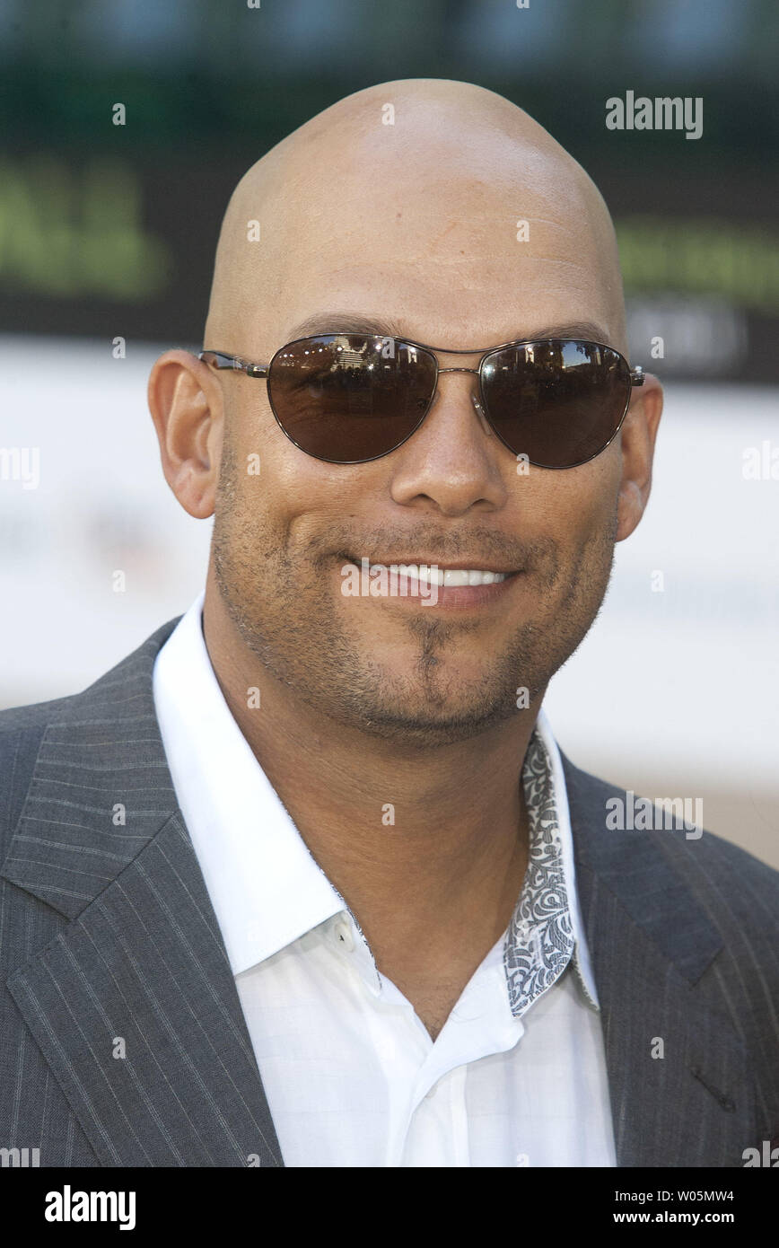 Marvin Horn arrives at the premiere of "Moneyball" at the Paramount ...