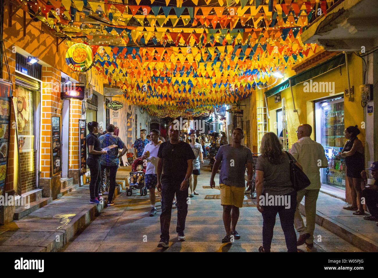 Nightlife in cartagena hi-res stock photography and images - Alamy