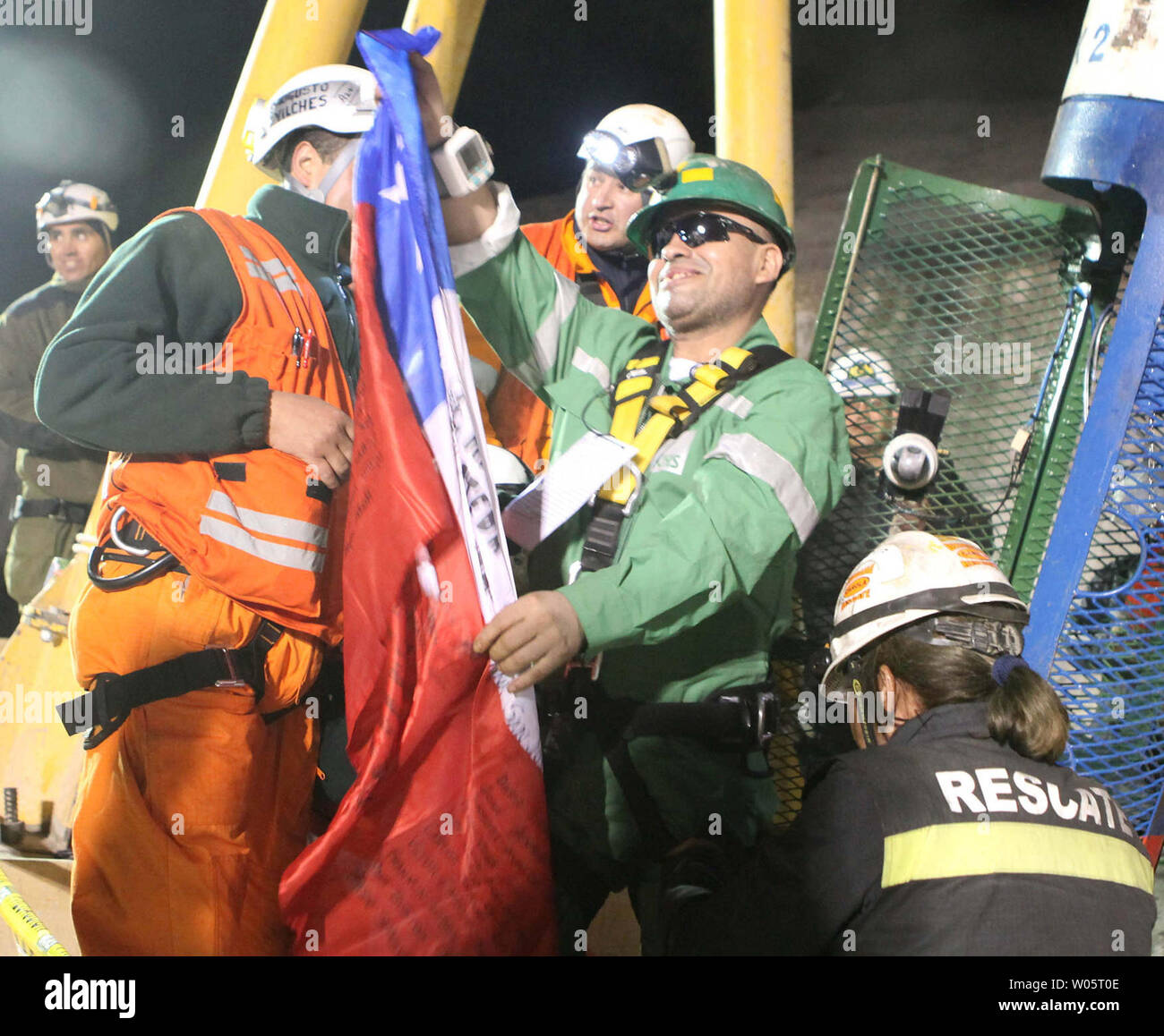 Mine rescue capsule hi-res stock photography and images - Alamy