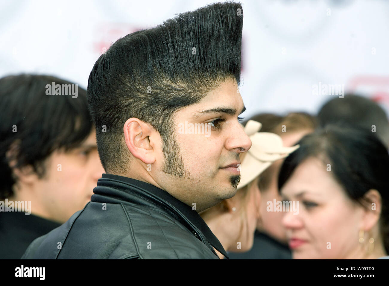 Billy Disa of the band Billy Talent arrives on the red carpet during ...