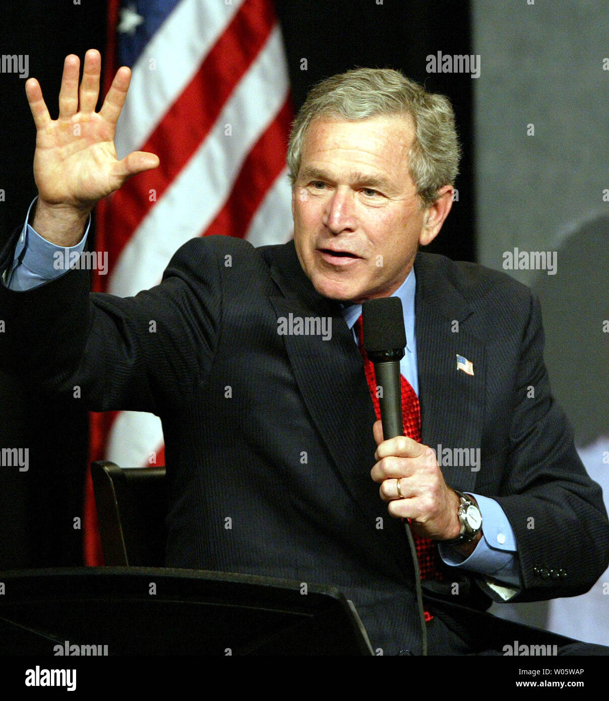 Bush no child left behind hi-res stock photography and images - Alamy