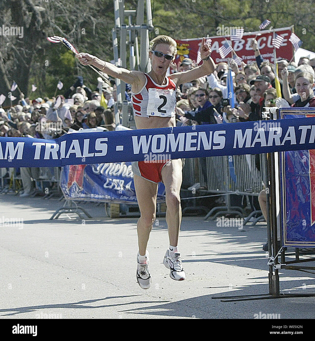 U.S. Olympic Marathon Trials winner Colleen De Reuck of Boulder, CO ...