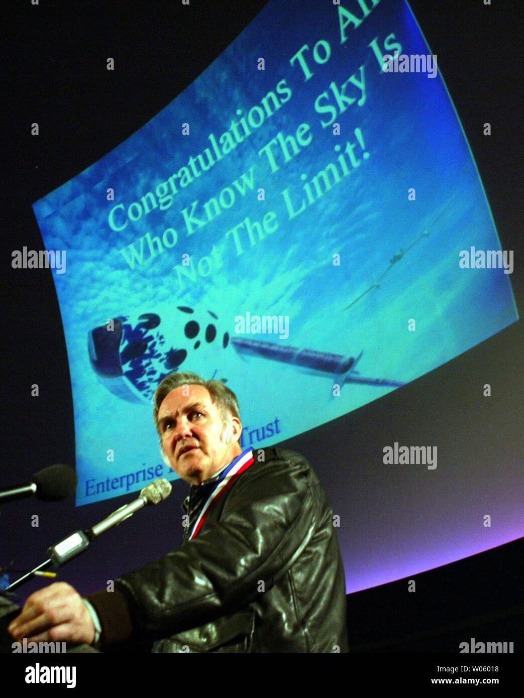 SpaceShip One designer and Ansari X Prize winner Burt Rutan speaks ...