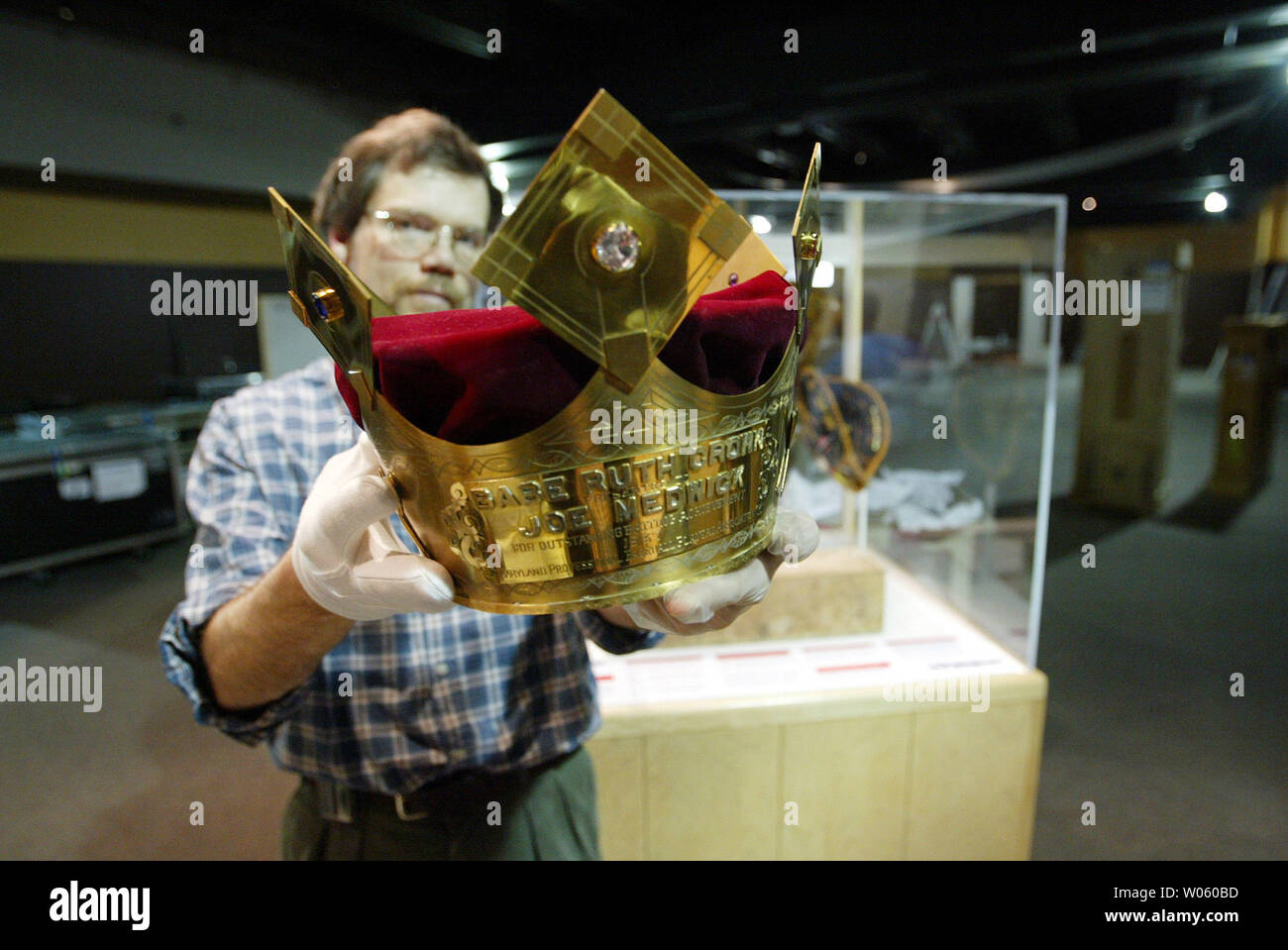 David Lobbig, chief exhibits preparer for the Missouri History Museum ...