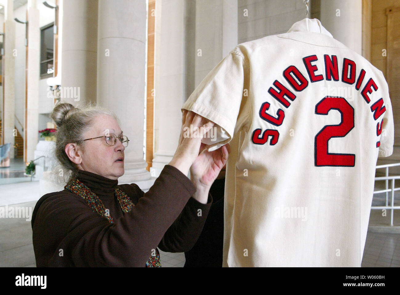 Sherry Hunter, a collections care specialist at the Missouri History ...