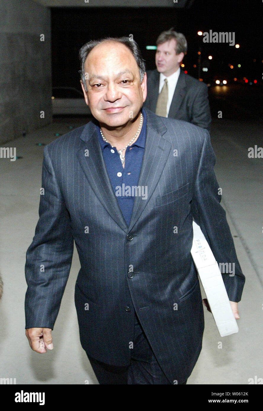 Actor and art collector Cheech Marin enters the Contemporary Art Museum ...