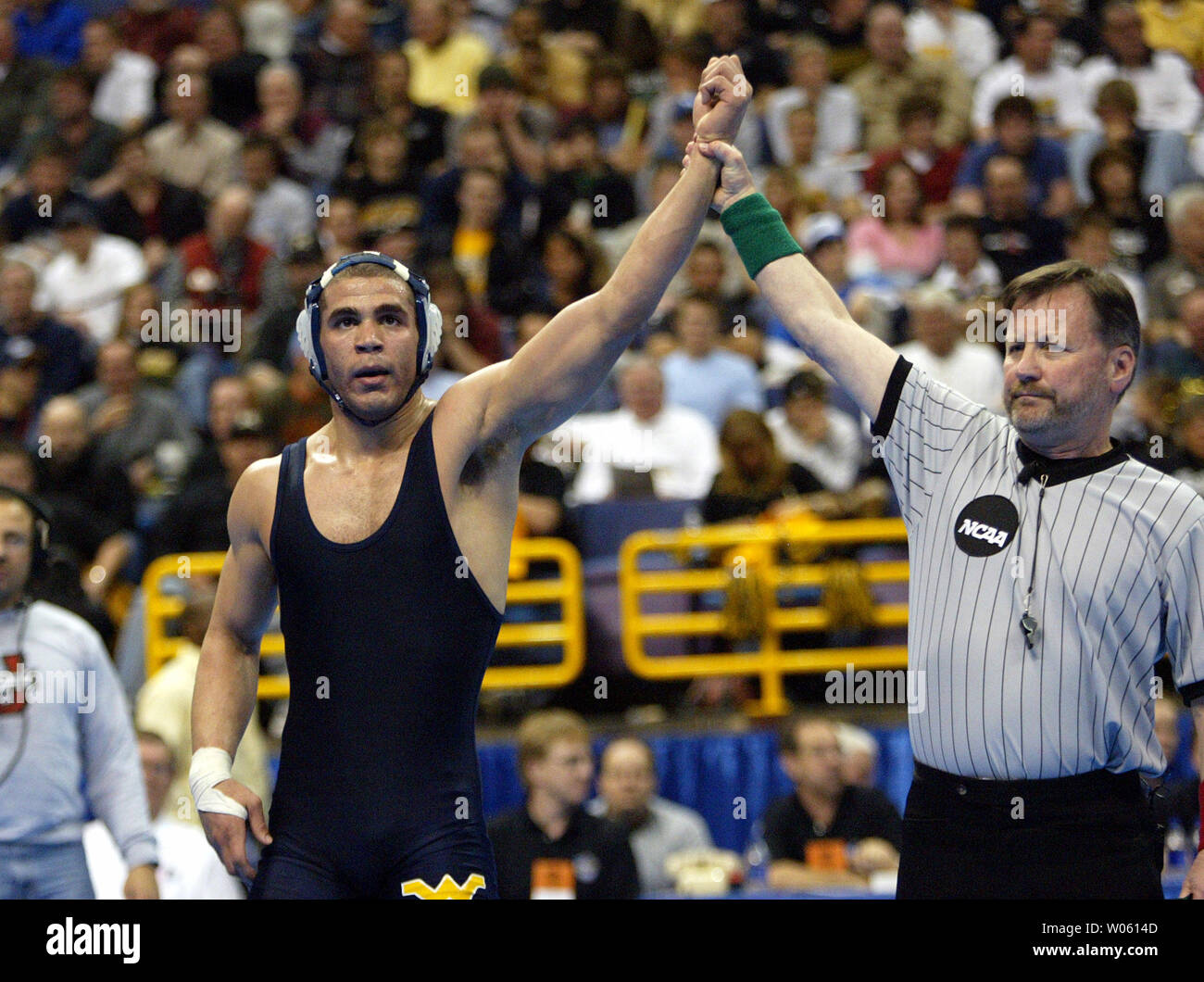 Wrestling official hi-res stock photography and images - Alamy