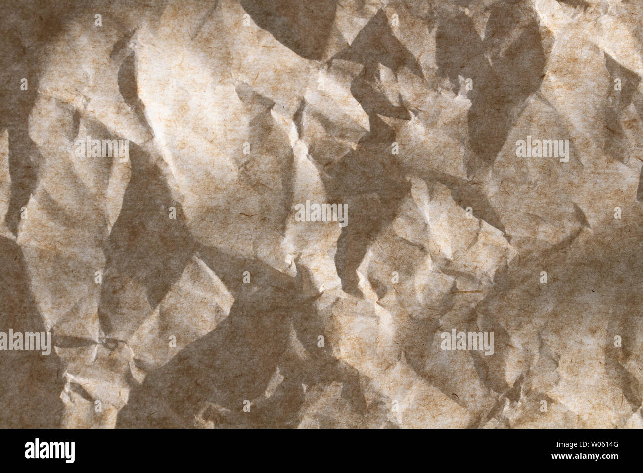 Crumpled Paper Texture . Crumpled paper pattern is suitable for various ...