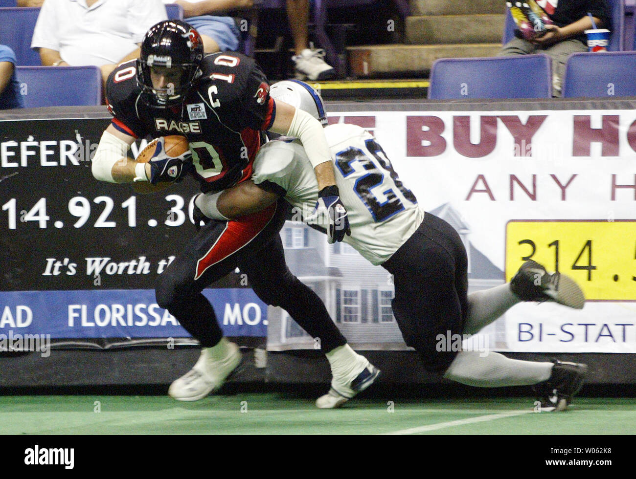 Rivercity Rage's Scott Pingel (10) runs after a reception as Cincinnati ...