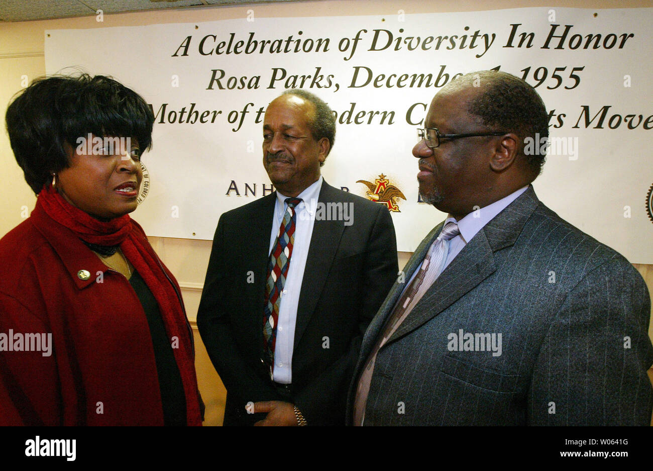 Mary Ratliff, president of the Missouri NAACP, Harold Crumpton ...