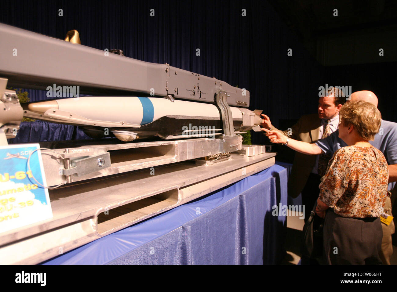 Boeing workers get a closer look at the new small diameter bomb system ...